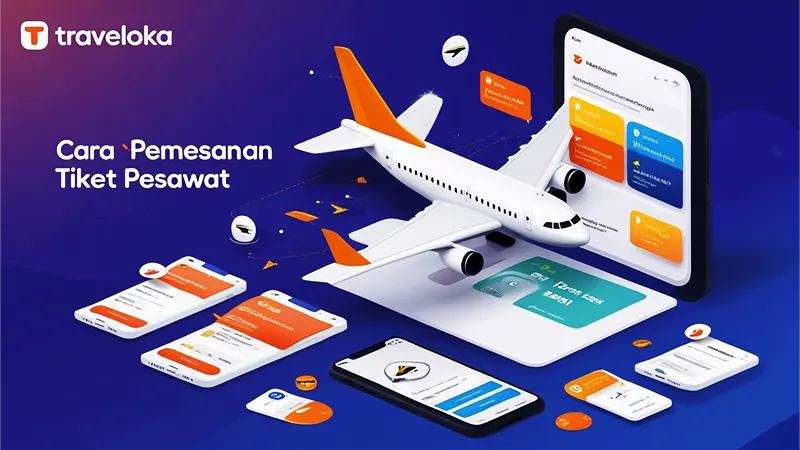 Cara Pemesanan Tiket Pesawat di Traveloka Terlengkap & Murah | Lintasa
